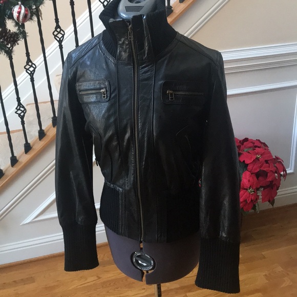 emilie d. | Jackets & Coats | Emilie D Leather Jacket | Poshmark